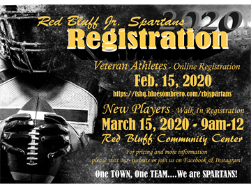Red Bluff Jr Spartans > Home